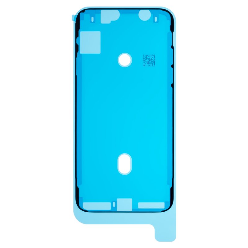 LCD Sticker compatible with Apple iPhone X, (black, adhesive) - GsmServer