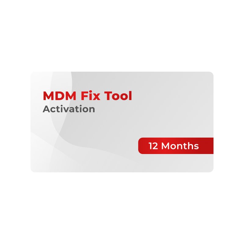 MDM Fix Tool Activation (12 Months) - GsmServer